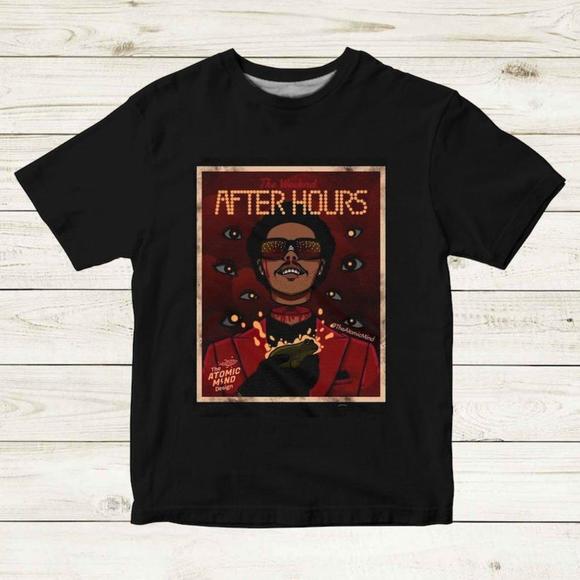Gildan | Shirts | After Hours Til Dawn Tour The Weeknd 223 Tshirt The ...